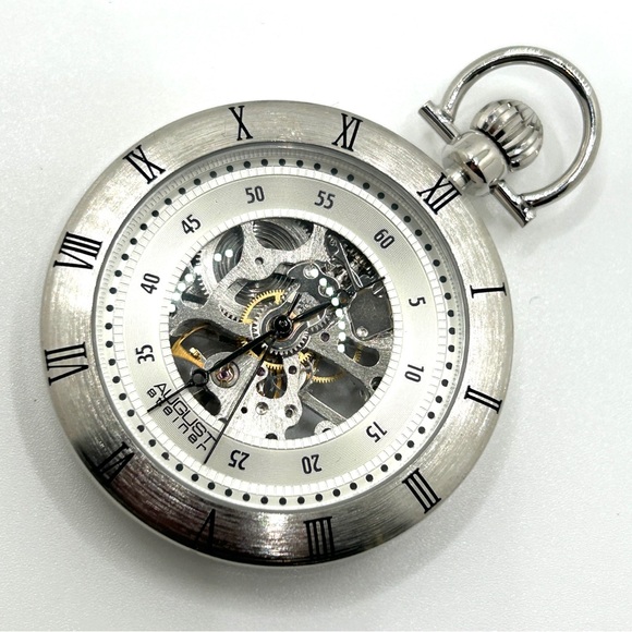 August Steiner | Accessories | August Steiner Mechanical Pocket Watch ...